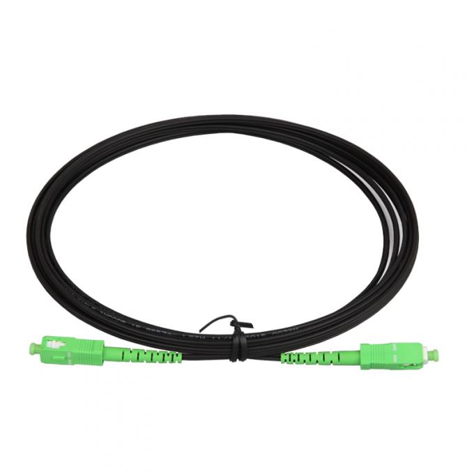 SC/APC-SC/APC Singlemode Simplex 3.0mm 3m fiber optic patch cord