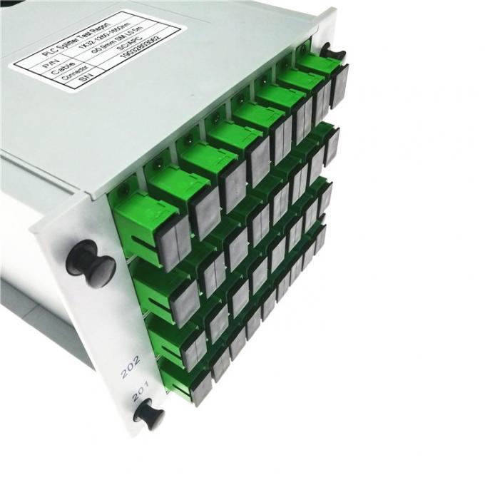 Cassette Type 1x32 Sc/Apc Passive Fiber Optic Splitter Types