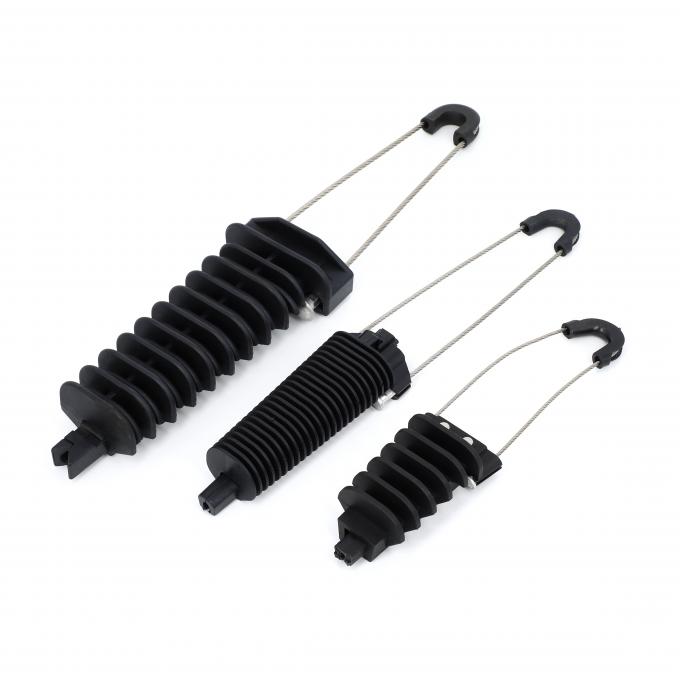 Aluminum Overhead Anchor Drop Cable Clamp wire Wedge Clamp Fiber ...