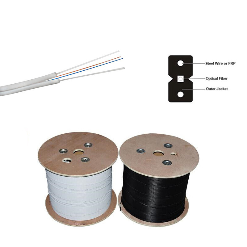 Indoor 2 Cores SNT FDC FTTH Drop Fiber Optic Cable