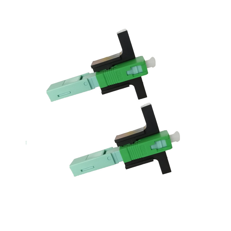 ISO9001 0.2dB Fiber Optic Quick Connector , Quick Connect Fiber Optic ...