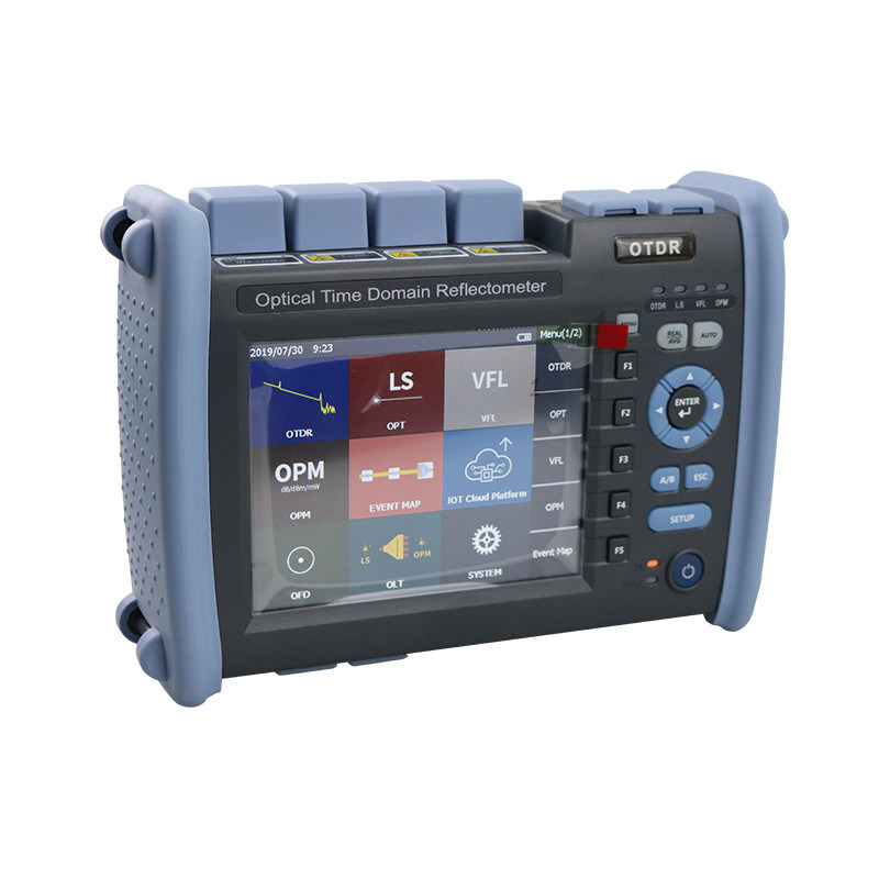 OTDR Optical Time Domain Reflectometer Ftth Tool Kit Fiber Optic SM MM ...