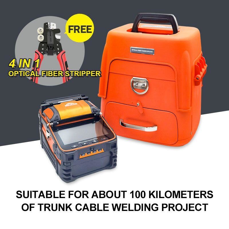 Single Fire Automatic Fiber Splicing Machine AI-9 With 6 Motors AI-9