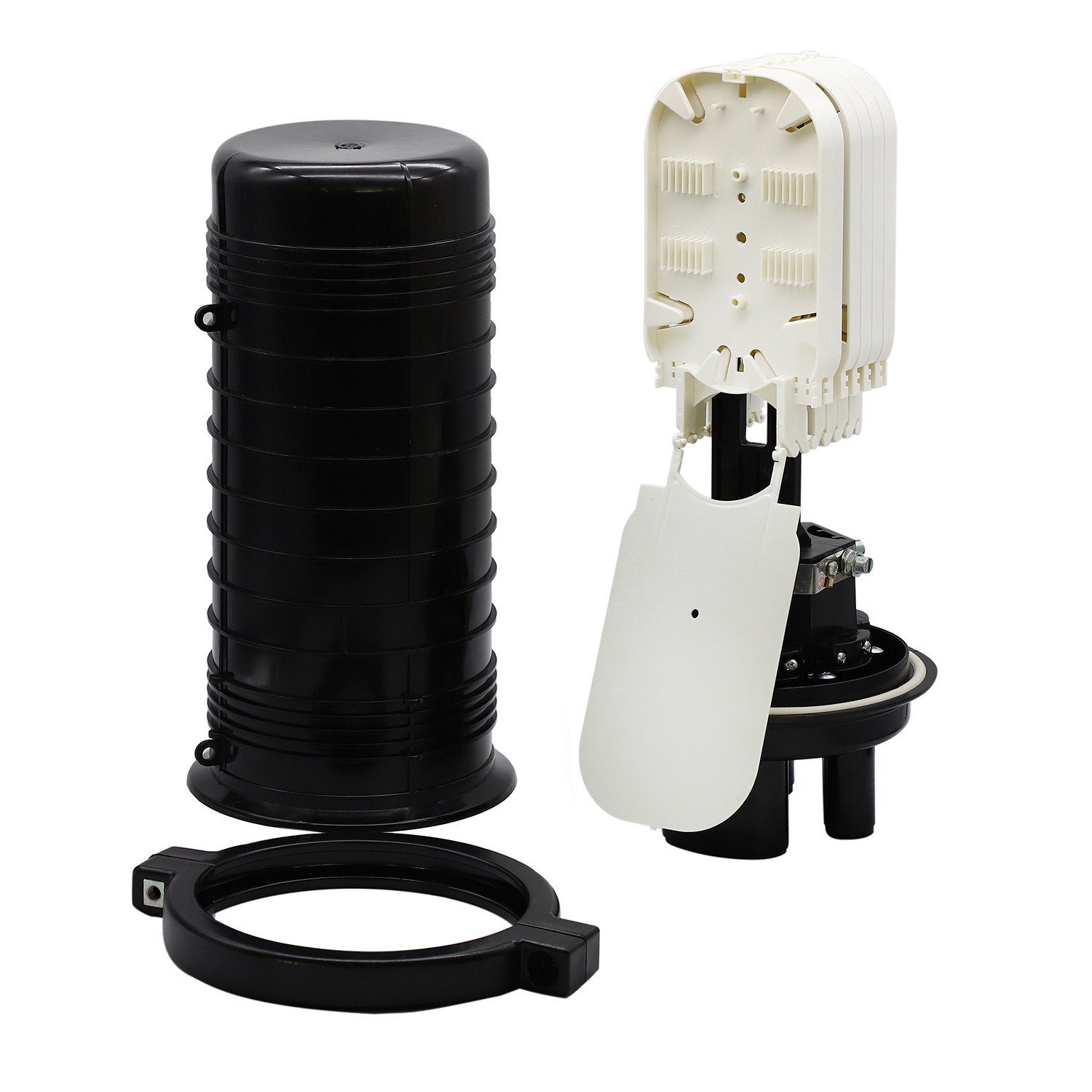 IP68 Ftth Dome Fiber Optic Splice Closure , Fiber Optic Joint Enclosure