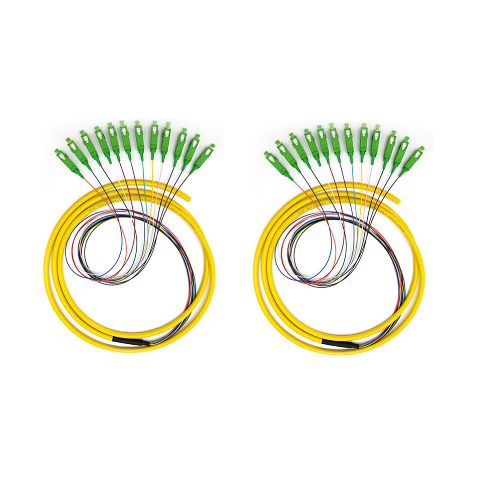 Low Insertion Loss SM SX SC APC 3m Pigtail Fiber Cable